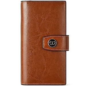 BOSTANTEN Womens Leather Wallets RFID Bundle Women's Leather Handbags