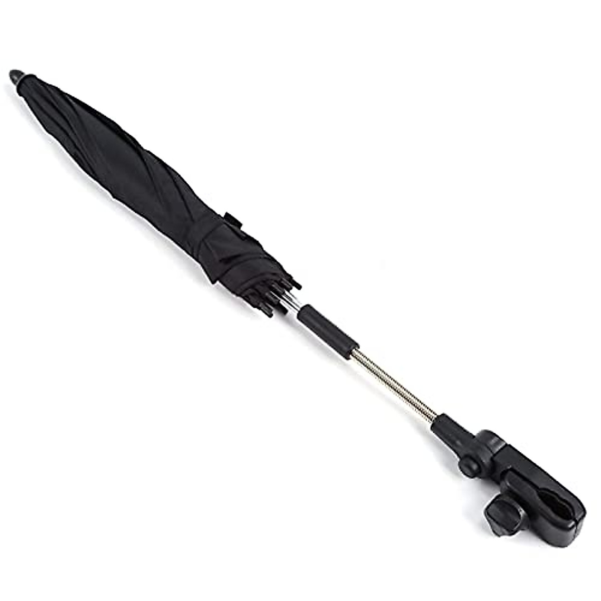 TOPINCN Baby Stroller Parasol, Universal Umbrella with Clamp, 360 Degree Adjustable Stroller Sun Shade, Umbrella for Trolley, Bike, Wheelchair, Beach Chair