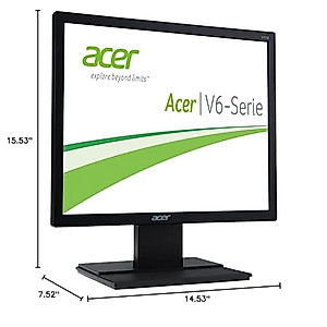 Acer UM.BV6AA.001 17-Inch Screen LCD Monitor,Black