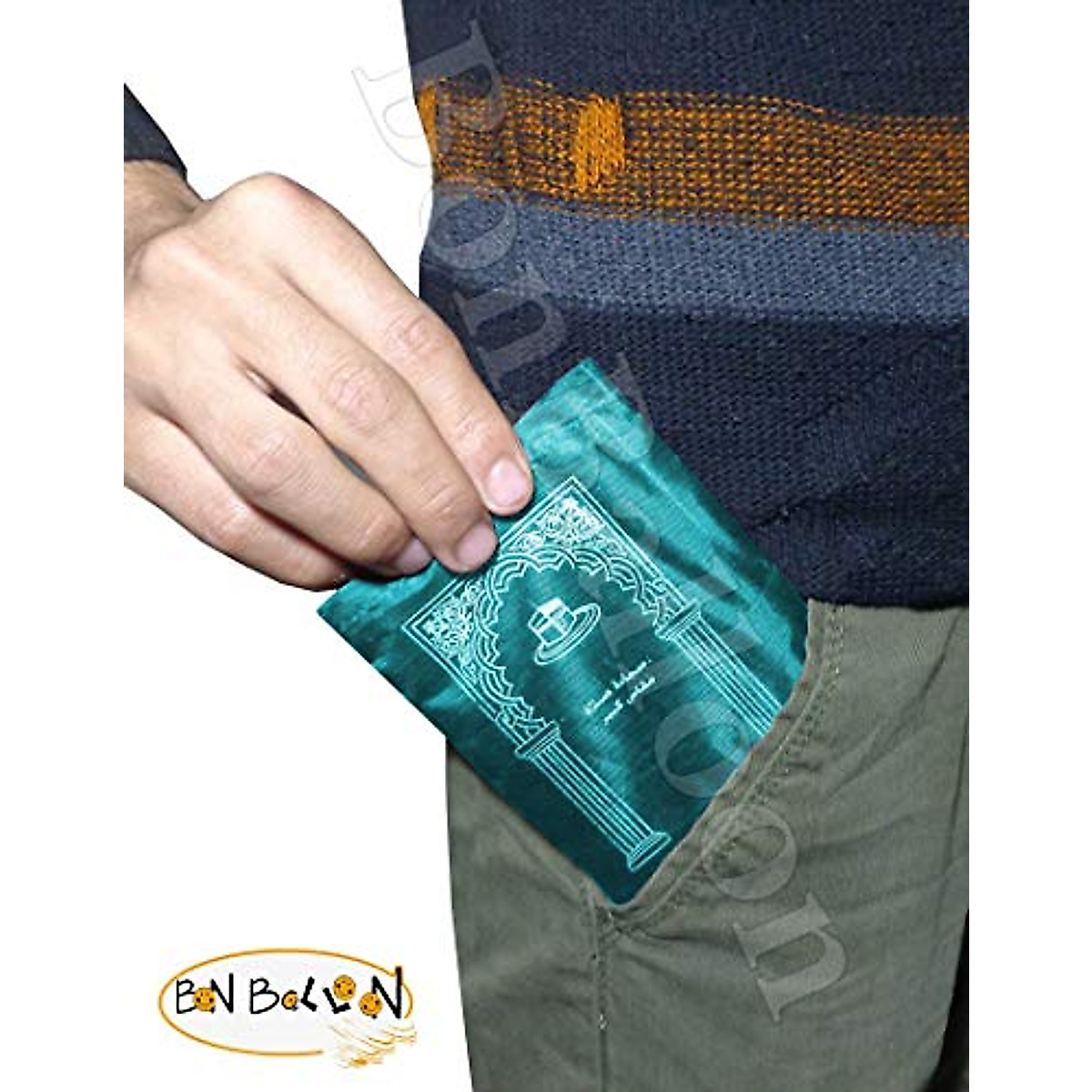 12 Pcs Mini Pocket Portable Travel Prayer Praying Rug Mat Namaz Carpet Islamic Muslim Gebetsteppich Musallah Foldable Waterproof Salah Slalat Sajadah Sajda Sajjadah Gift Ramadan Eid Random Assortment