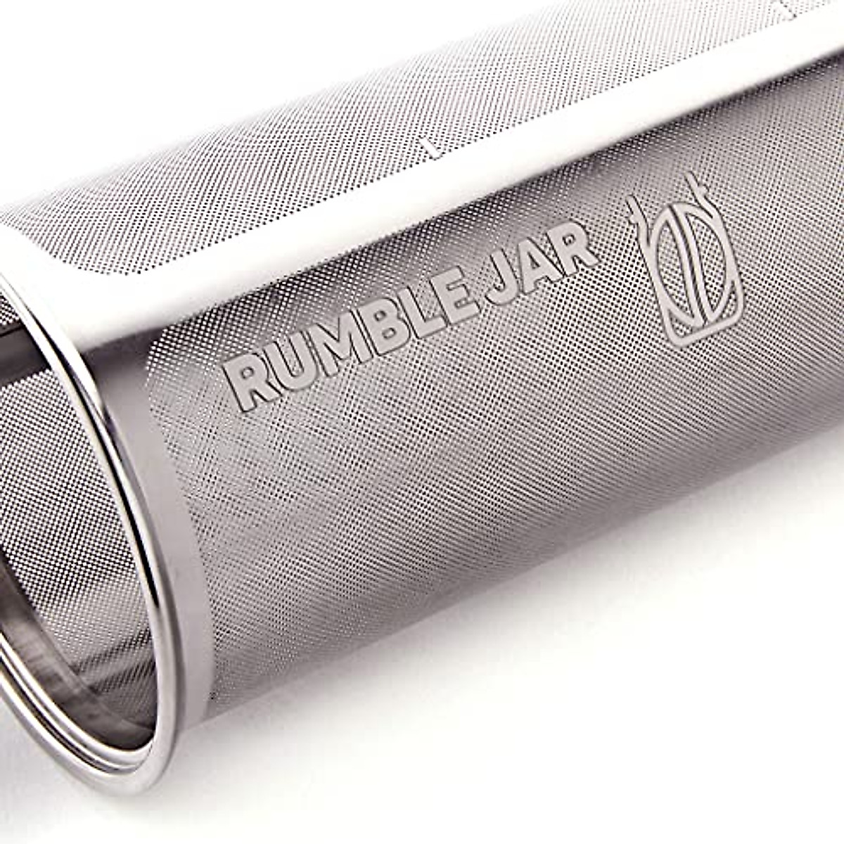 Rumble Jar - Next-Gen Cold Brew Coffee Maker for Mason Jars - 200 Micron Filter Is Ideal for Coarse Grounds & Stronger Coffee - Standalone Filter (no Mason Jar included)