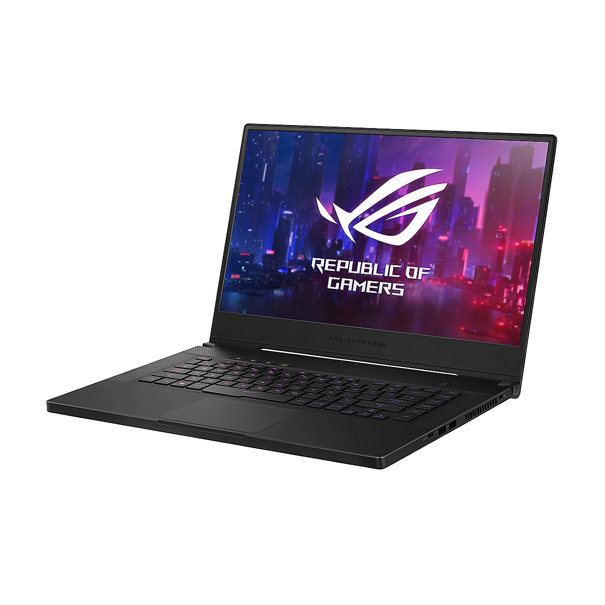 ROG Zephyrus M Gaming Laptop, 15.6â€ 144Hz Full HD IPS, NVIDIA GeForce GTX 1660 Ti, Intel Core i7-9750H, 16GB DDR4 RAM, 512B PCIe SSD, Per-Key RGB, Windows 10 Pro, GU502GU-XB74 (Renewed)