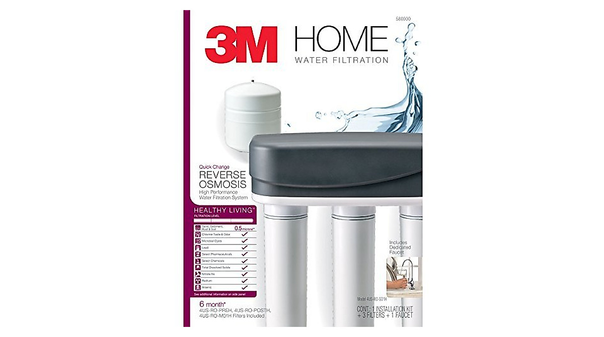 3M Reverse Osmosis Water Filter System | Pure Tasting Tap Water