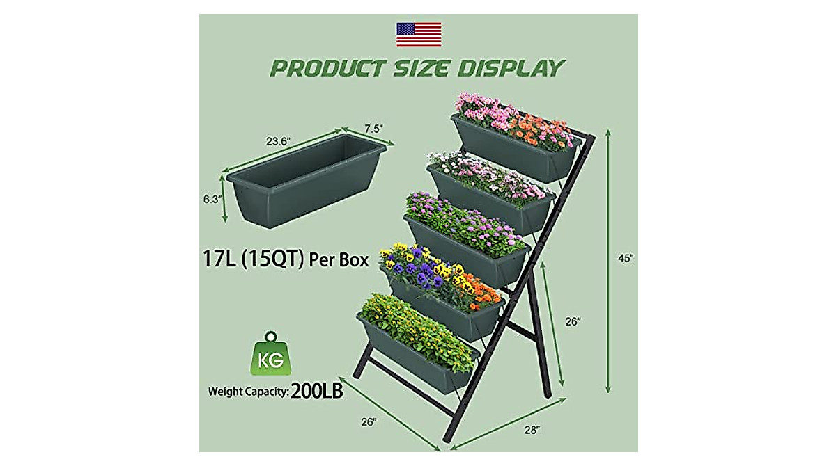 Highpro Vertical Garden Planter - Space-Saving Design