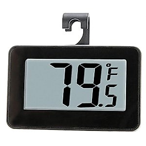Taylor 1443 Pro Series Refrigerator/Freezer Digital Thermometer 4 x 3.2 x 0.6 inches