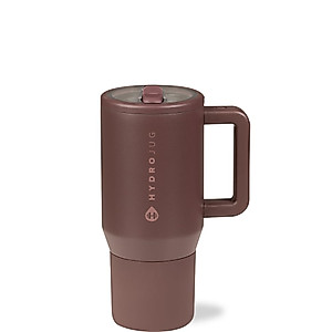 Pecan 20oz Traveler + Replacement Straws