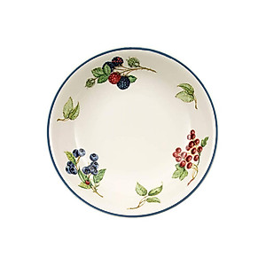 Villeroy & Boch Cottage Pasta Bowl, 9 in, White/Colorful