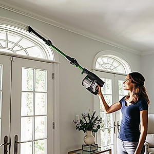 Shark DuoClean Cordless Ultra-Light Vacuum IONFlex, 13.4 in L x 10.2 in W x 45.9 in H, Grasshopper Green