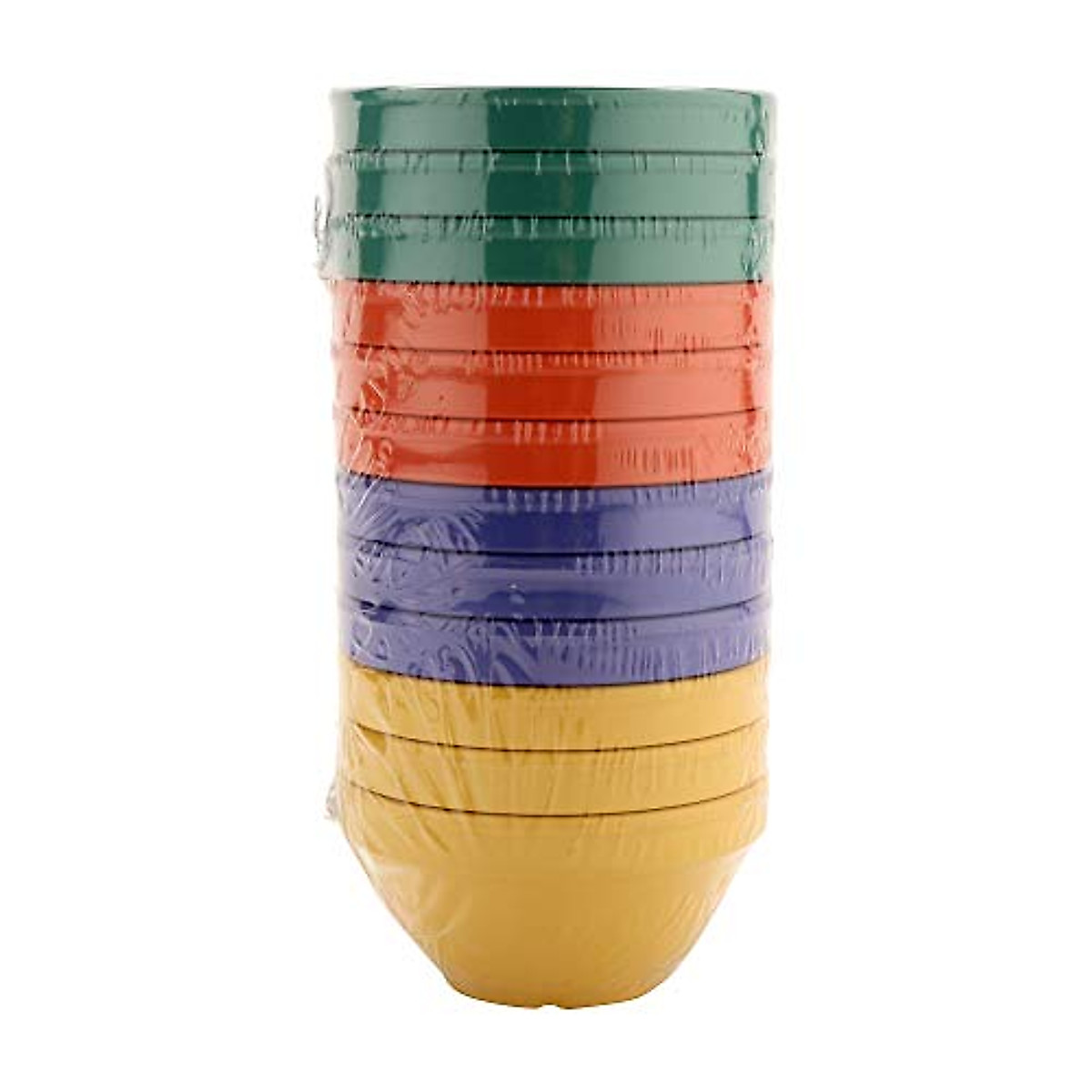 G.E.T. BC-170-MIX Melamine Bouillon Cup/Bowl, 8 Ounce, Mix (Set of 12)