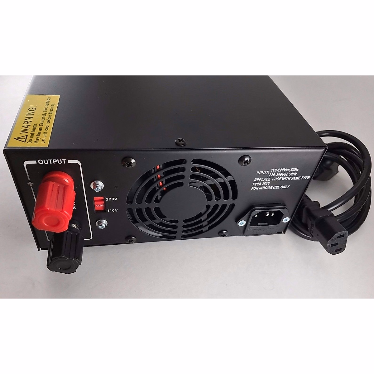 DELTA DPS60M 60 Amp AC/DC Switching Power Supply w/Volt AMPerage Meter Compatible for Ham CB