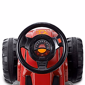 Radio Flyer Monster Truck with Lights & Sounds, 6 Volt Battery Powered Electric Car, Toddler Ride On Toy for Ages 1.5+, Large