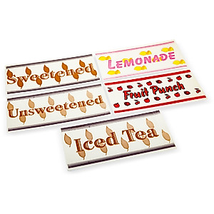 CFS Plastic Round Beverage Dispenser, 5 Gallons, Translucent