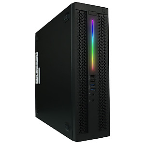 HP EliteDesk 800G1 Small RGB Desktop Computer (SFF) | Quad Core Intel i5 (3.20GHz) | 16GB DDR3 RAM | 240GB SSD Solid State + 1TB HDD| Windows 10 Pro | RGB Mouse + Keyboard (Renewed)