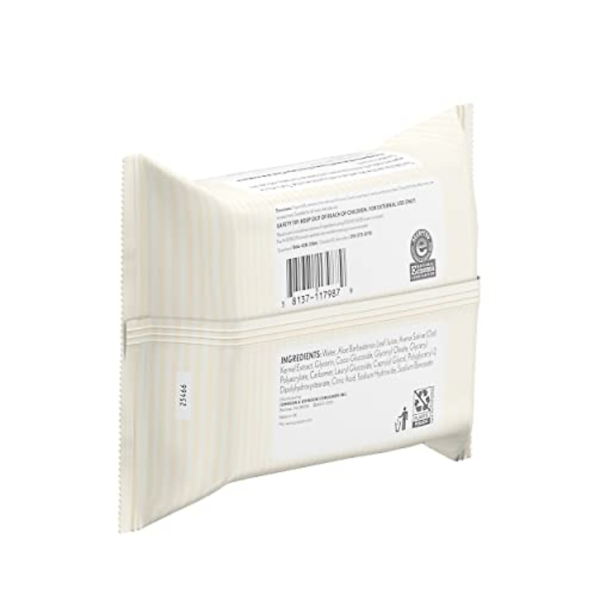 Aveeno Baby Fragrance Free Hand & Face Wipes with Oat Extract & Aloe, Cleansing & Moisturizing Baby Wipes for Sensitive Skin, Sulfate-, Alcohol-, & Paraben-Free, Hypoallergenic, 25 ct