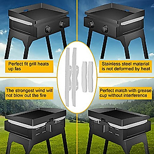 Wind Guards for Blackstone 36 Inch Griddle, Magnetic Stainless Steel Wind Screen, Blackstone Griddle Accessories for Flat Top Grill, Compatible with Hood and Side Shelf Hold Heat, Grill Accessories