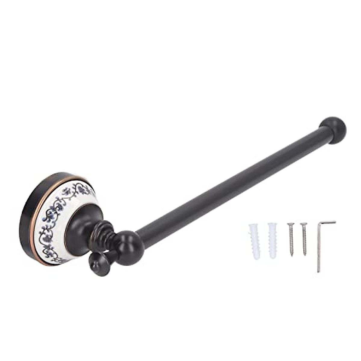 Retro Copper Bathroom Towel Rack Simple Bath Towel Rack for Kitchen Wall Bathroom Wall