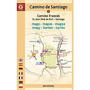 Camino de Santiago Maps (Camino Francés): St. Jean Pied de Port - Santiago de Compostela (Camino Guides)
