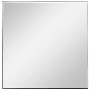 Uttermost Alexo Silver Square Mirror 09716,1.25 x 28 x 28