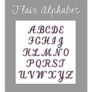 Nursery Alphabet - Embroidered Letter in Hoop