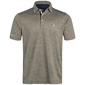 Chaps Men's Golf Polo Shirt - Lightweight Performance Golf Polo -Dry Fit Short Sleeve Golf Shirt for Men (S-XXL), Size X-Large, Deep Lichen Green