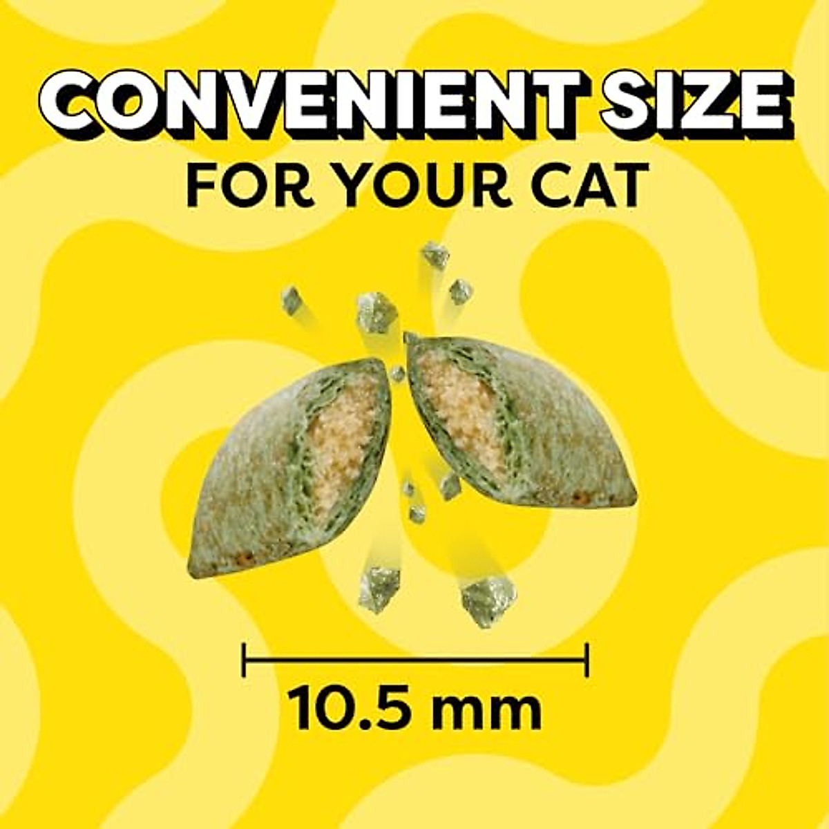 Temptations Classic Crunchy and Soft Cat Treats Blissful Catnip Flavor, 16 Ounce (Pack of 2)