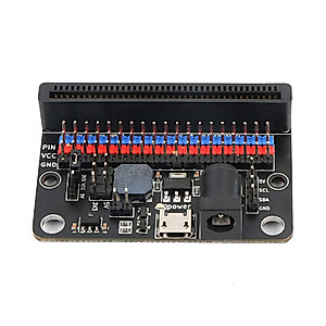 RAKSTORE Expansion Board for Micro:bit GPIO Expansion Python IO:bit 5V with On Board Passive Buzzer