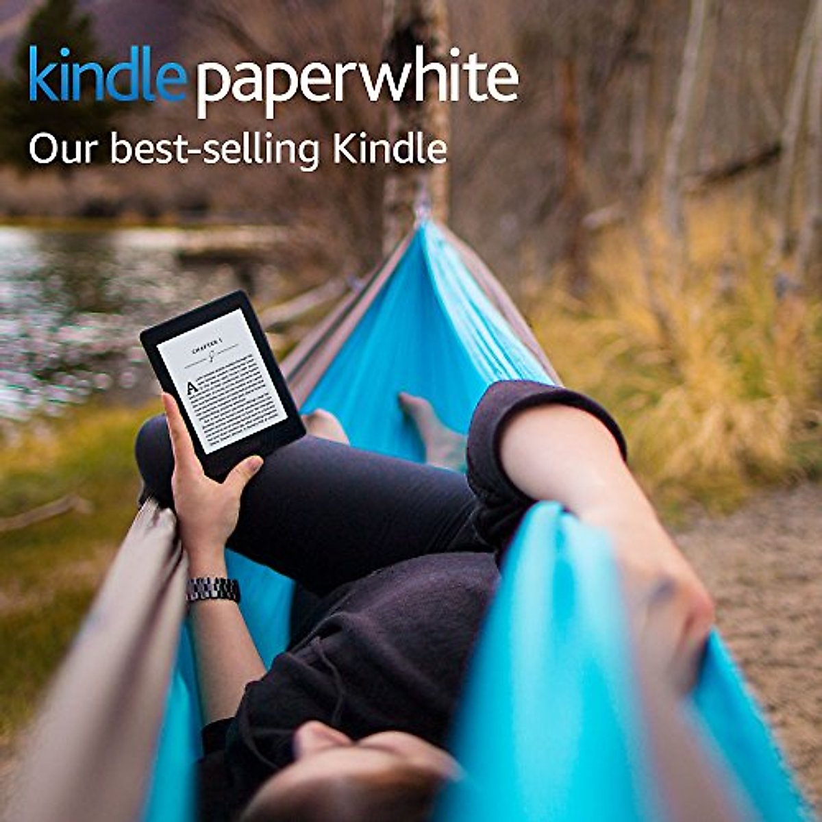Kindle Paperwhite E-reader (Previous Generation - 2015 release) - White, 6" High-Resolution Display (300 ppi) with Built-in Light, Wi-Fi, Ad-Supported