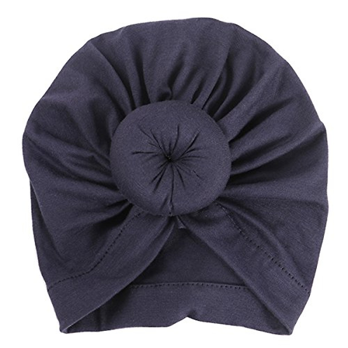 Newborn Baby Cotton Cloth Turban Toddler Rabbit Hospital Hat Ear Hat Kids Set Baby Cap (NN65)