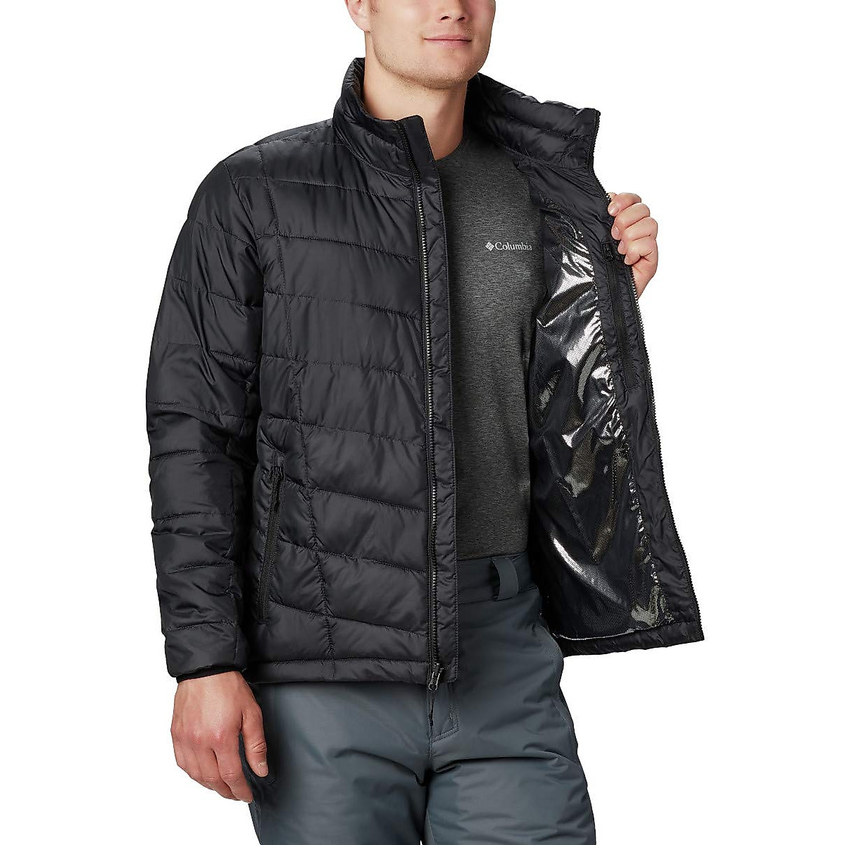 Columbia Men's Whirlibird IV Interchange Jacket, Black, 1X Big