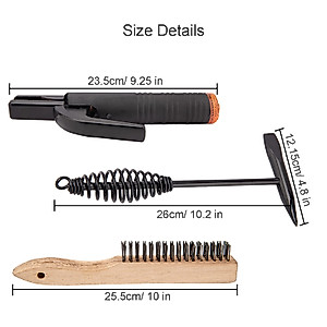 Electrode Holder 500 Amp Welding Electrode Holder Set, Heavy Duty Jaw Holding Plier Electrode Clamp for Arc MMA Welder,Black