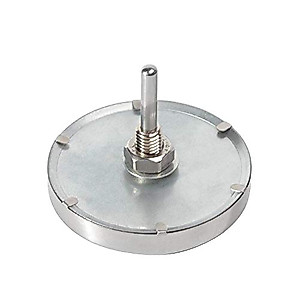 GasSaf 3" BBQ Temperature Gauge Thermometer Replacement for Master Forge, Cuisinart, Backyard, Uniflame and Other Gas Grill, Stainless Steel High Temperature Heat Indicator -100F to 1000F