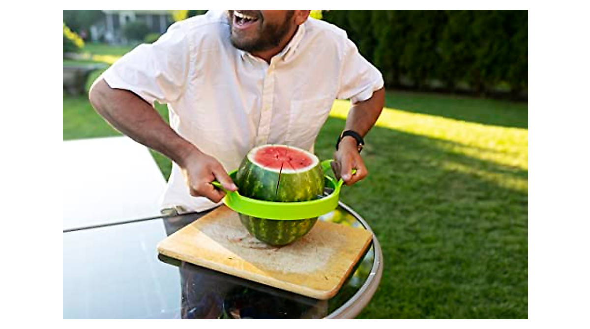 KOLORAE Extra Large Watermelon Slicer - Clean & Easy Cuts