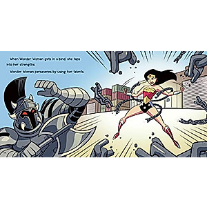 Wonder Woman Perseveres (DC Super Heroes Character Education)
