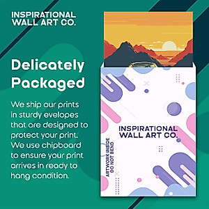 Inspirational Wall Art Co. - Innovation | 2023 Porsche 911 - Car Posters for Boys Room - Car Wall Decor - Car Room Decor - Car Posters for Men | 11x14 Inches Unframed