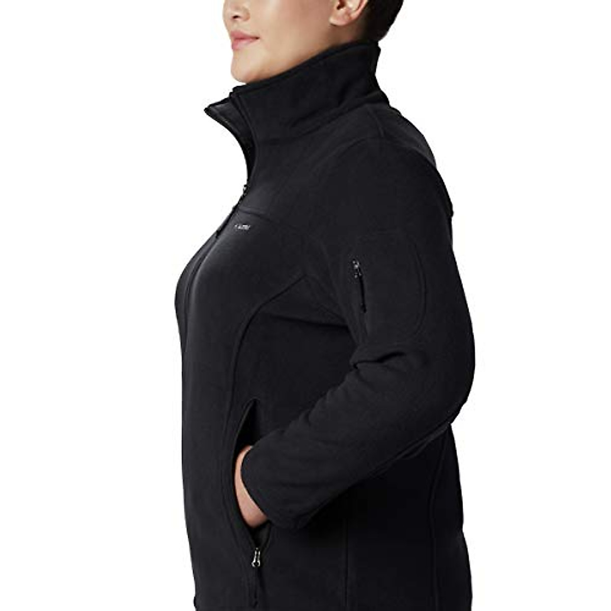 Columbia Women's Fast Trek II Jacket, Black, 2X Plus