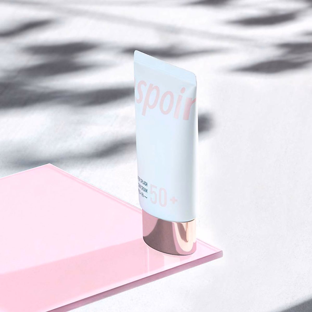 ESPOIR Water Splash Sun Cream Original 60ml SPF50+PA+++ | Water Droplet-Bursting Moisture Bomb Sunscreen For a Refreshing Feeling Up While Keeping the Moisture | Korean Makeup