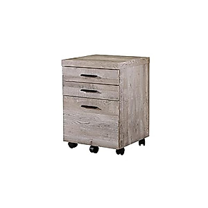 Monarch Specialties I FILING CABINET, TAUPE