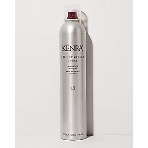 Kenra Perfect Medium Spray 13 50% | Provides Styling Control Without Stiffness | Medium Hold | Fast-Drying Formulation | High Shine Finish | All Hair Types | 10 oz