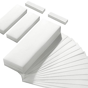 500 Pack Non Woven Wax Strips for Body and Facial Hair Removal, Different Sizes - Soft Waxing Paper for Effortless Hair Removal