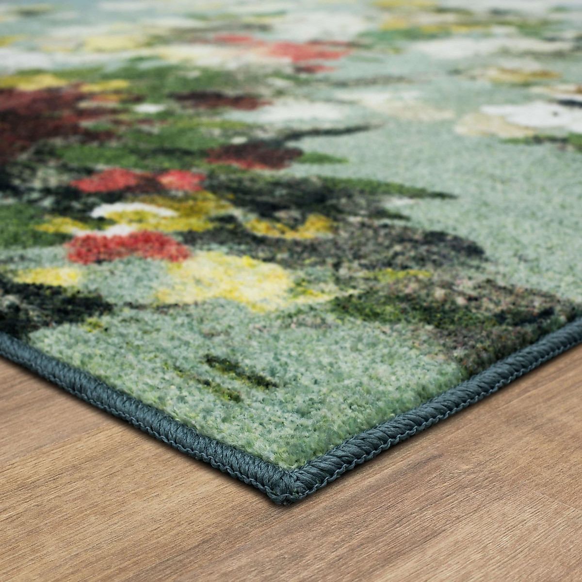 Mohawk Home Watercolor Garden Multi Floral (8' X 10') Area Rug