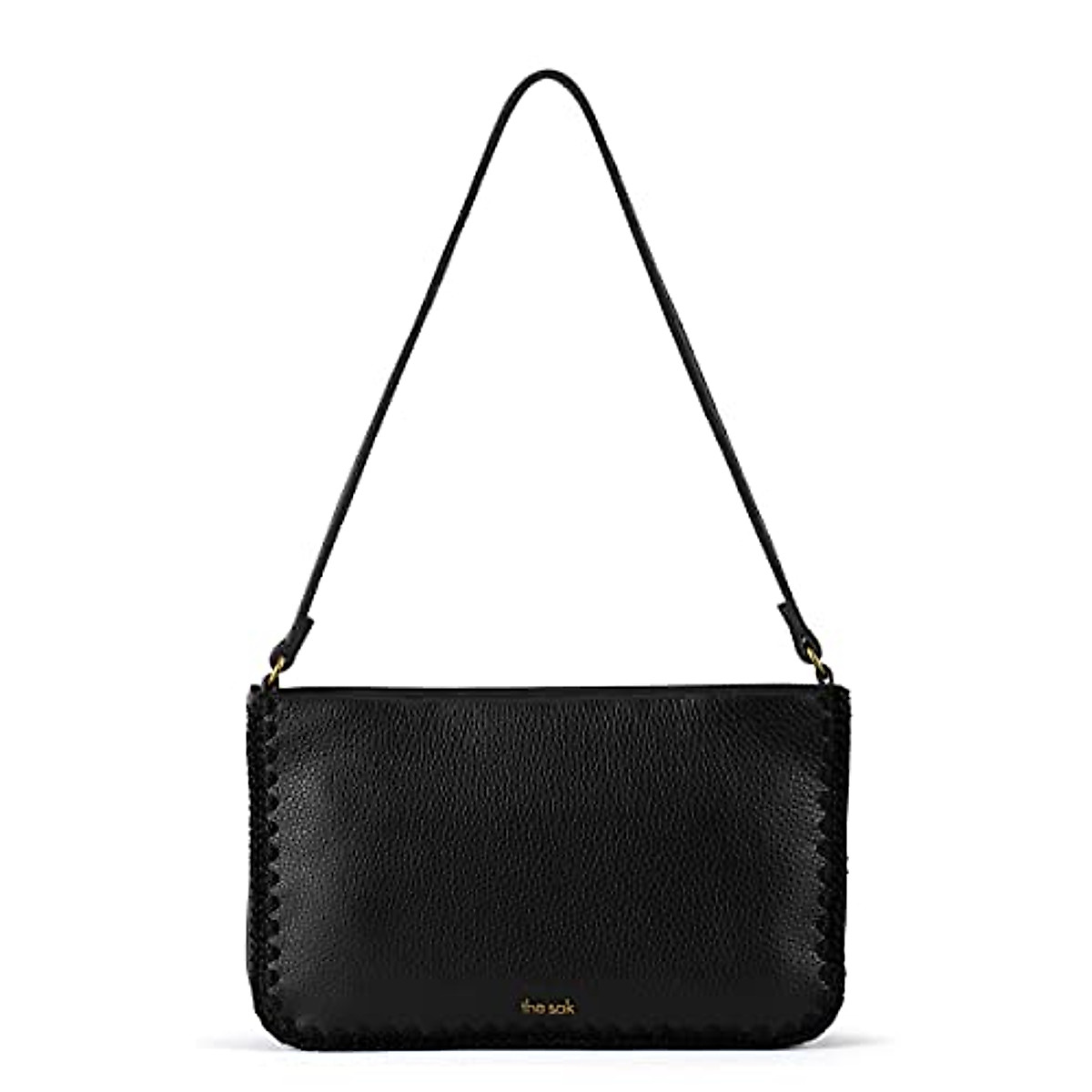 The Sak Womens Flora Mini Shoulder Bag, Black, One Size US
