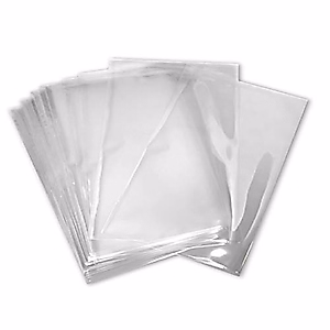 MagicWater Supply - 6.25x10.75 inch Odorless, Clear, 100 Guage, PVC Heat Shrink Wrap Bags for Gifts, Packagaing, Homemade DIY Projects, Bath Bombs, Soaps, and Other Merchandise (200 Pack)