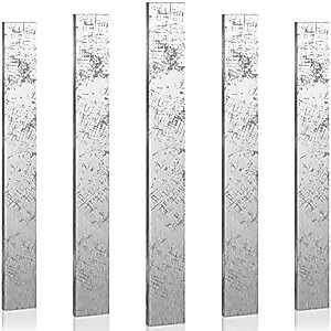 1095 Steel for Knife Making 12"x1.5"x3/16" Flat Stock Steel Annealed High Carbon Steel 1095 Steel Bar Stock Metal Flat Steel Bars Knife Billet for Blade Forging Knife Making Supplies (5 Pcs)