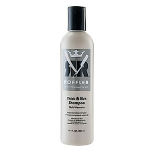Roffler Thick and Rich Shampoo Gold Formula, 10.1 Fluid Ounce