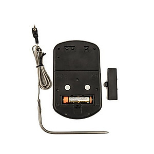 FixtureDisplays® Digital Kitchen Food Meat Cooking Electronic Thermometer Probe for BBQ, Oven, Grill and Smoker with Timer Alarm 16810