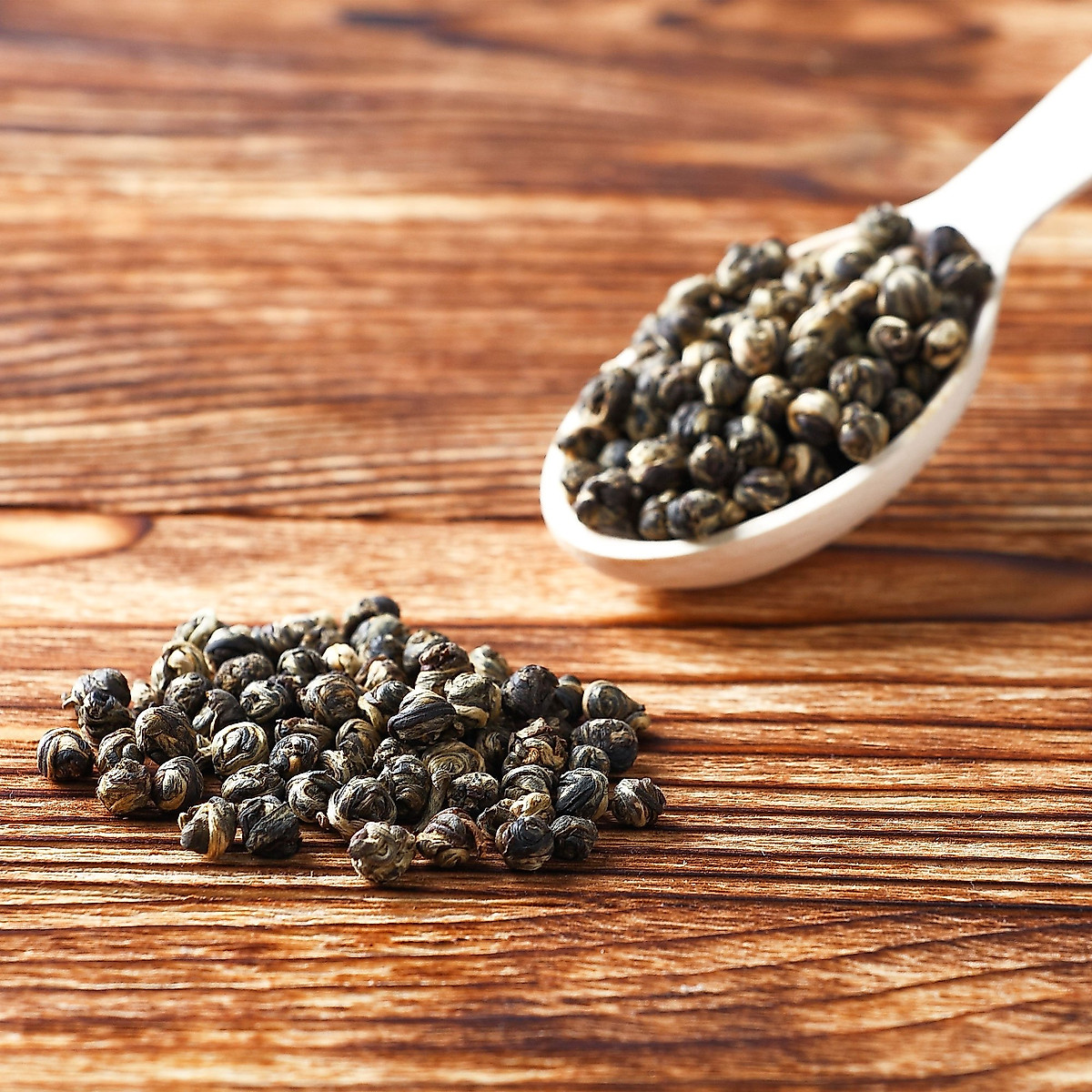 Tealyra - Imperial Jasmine Dragon Pearls - 4-Ounce - Green Tea Loose Leaf - Premium Jasmine Green Tea with Pleasant Aroma - Organically Grown - 113 Gram