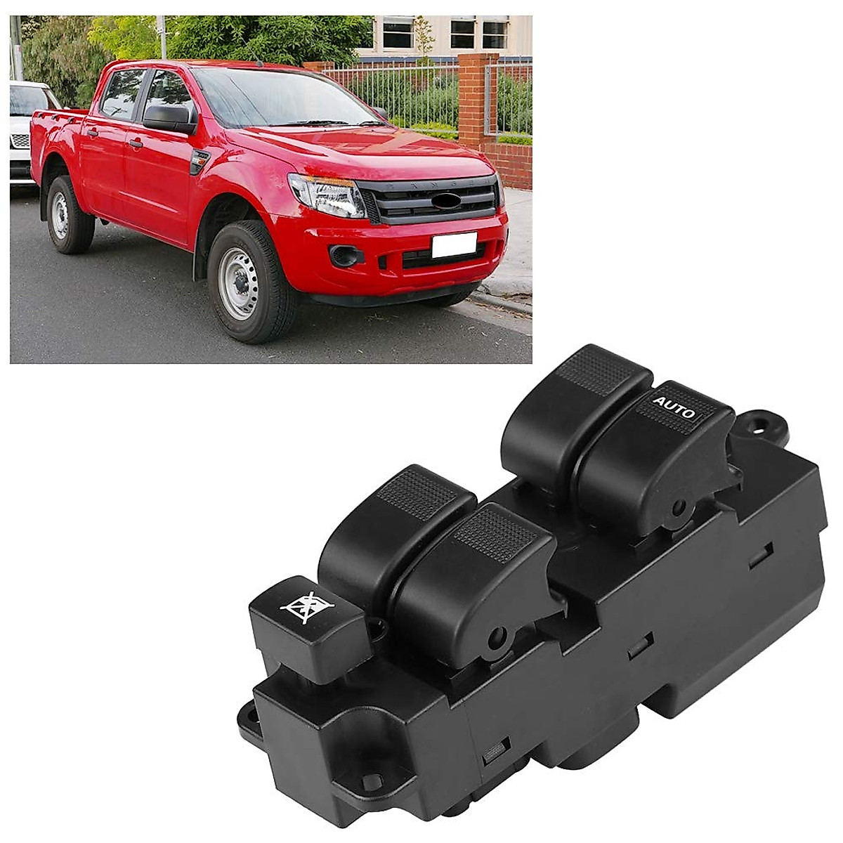 RHD Side Power Master Window Switch for Ford Ranger Mazda BT-50 4 Door AB39-14540-AB