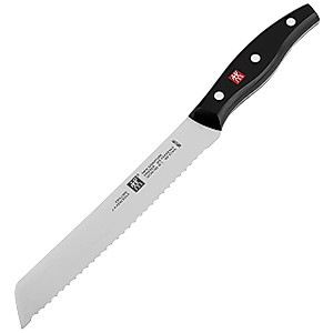 ZWILLING Twin Signature 8-inch Bread Knife, Cake Knife, Razor-Sharp, Made in Company-Owned German Factory with Special Formula Steel perfected for almost 300 Years, Dishwasher Safe