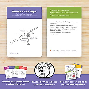 WorkoutLabs Yoga Cards II – Intermediate: Professional Visual Study, Class Sequencing & Practice Guide Vol.2 · Plastic Yoga Flash Cards/Yoga Deck with Sanskrit