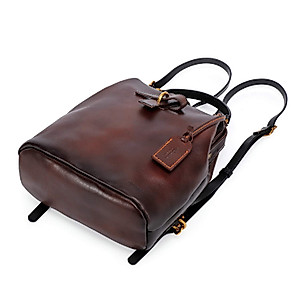 OLD TREND Genuine Leather Pamela Backpack (Brown Ombre)